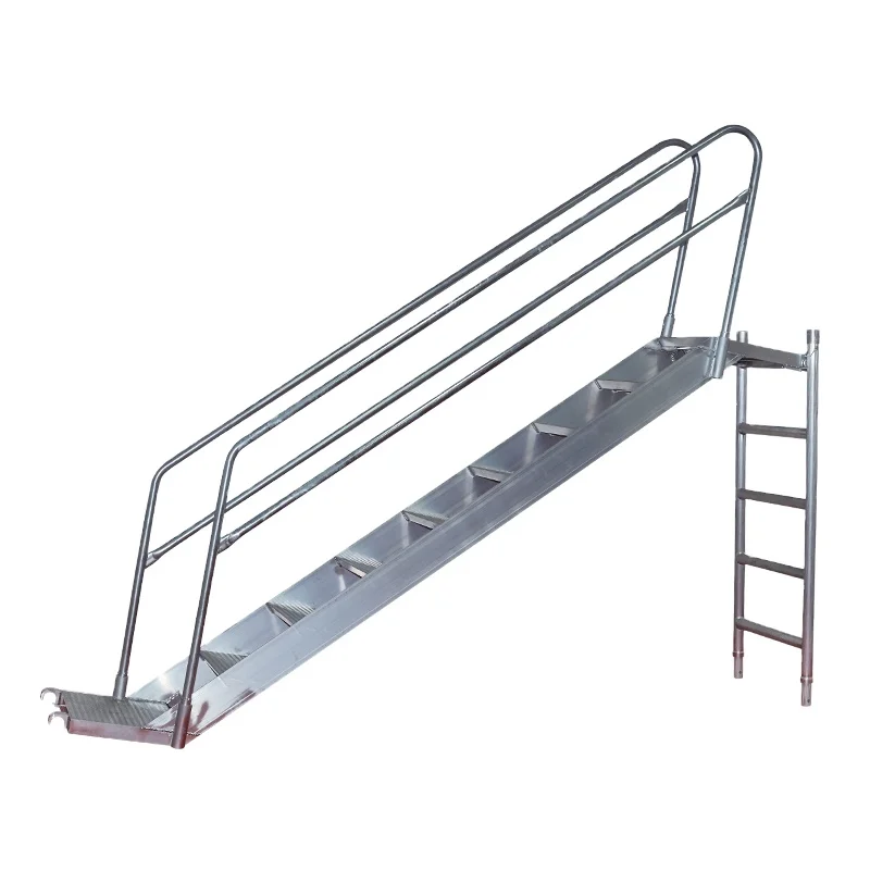 Movable Scaffolding Stair Ladder Climbing Staircase Aluminum Staircase ...