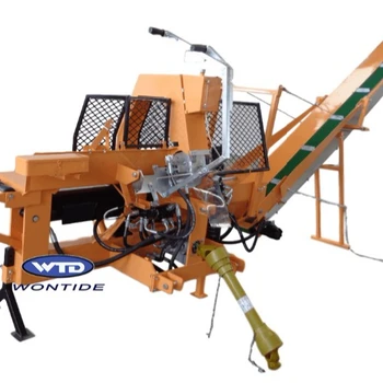 Wontide 27ton Firewood Processor Pto Wood Processor Log Splitter Split ...