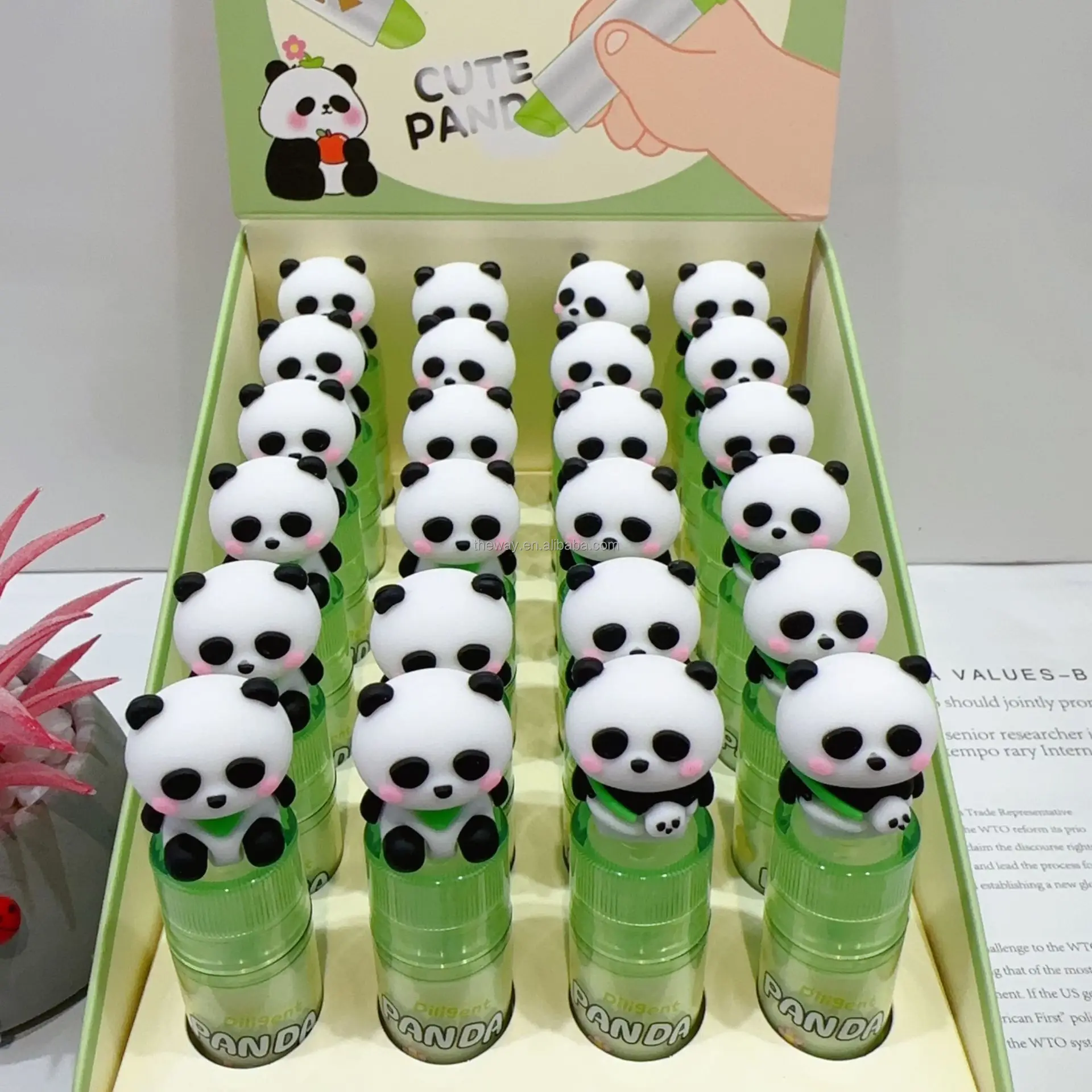 Cute Kawaii Cat Paw Penda Lipstick Eraser - Kids & Students