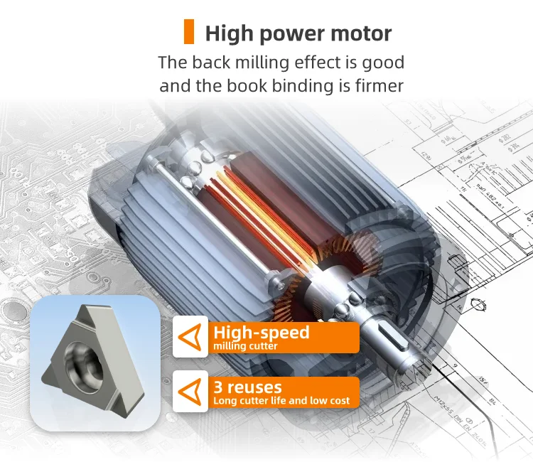 Boway K5 Glue Binding Machine - Efficient & Automatic