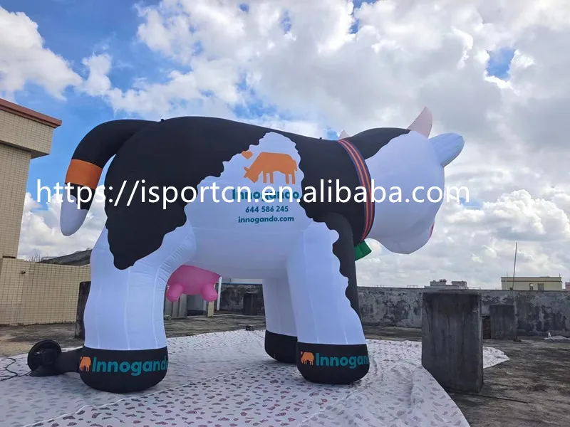 Factory Price Custom Inflatable Advertising Cartoon Model Cow For Sale ...