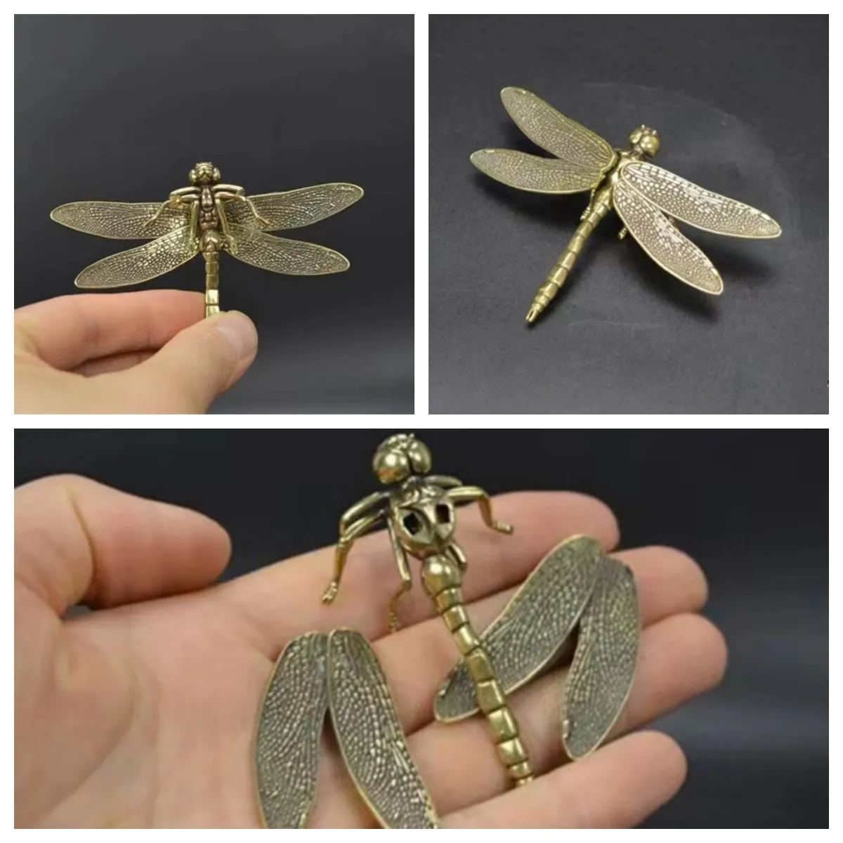 Solid Brass Home Decoration Animals Crafts Copper Insects