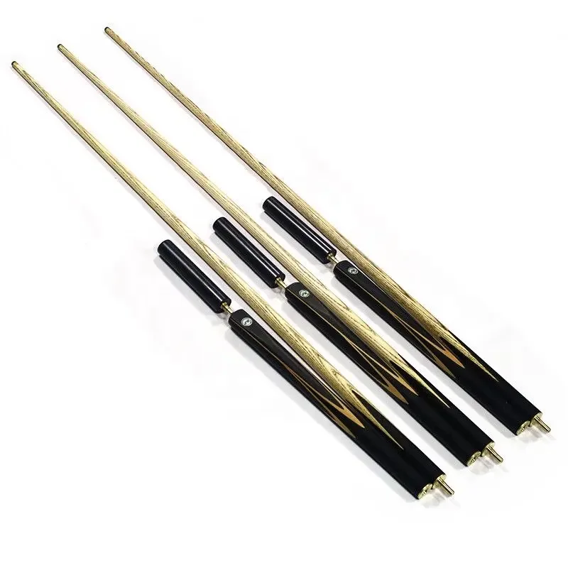 3/4-pc Hand Made Snooker Cue - GZHJ C82 - 19-21oz Ash Wood