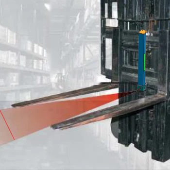 Forklift Fork Red Laser Light Horizontal Line Laser Guidance Pallet ...