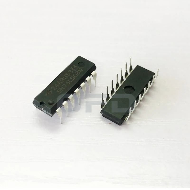 SN74LS08N DIP-14 Logic IC - Quadruple 2-Input Positive-and Gates
