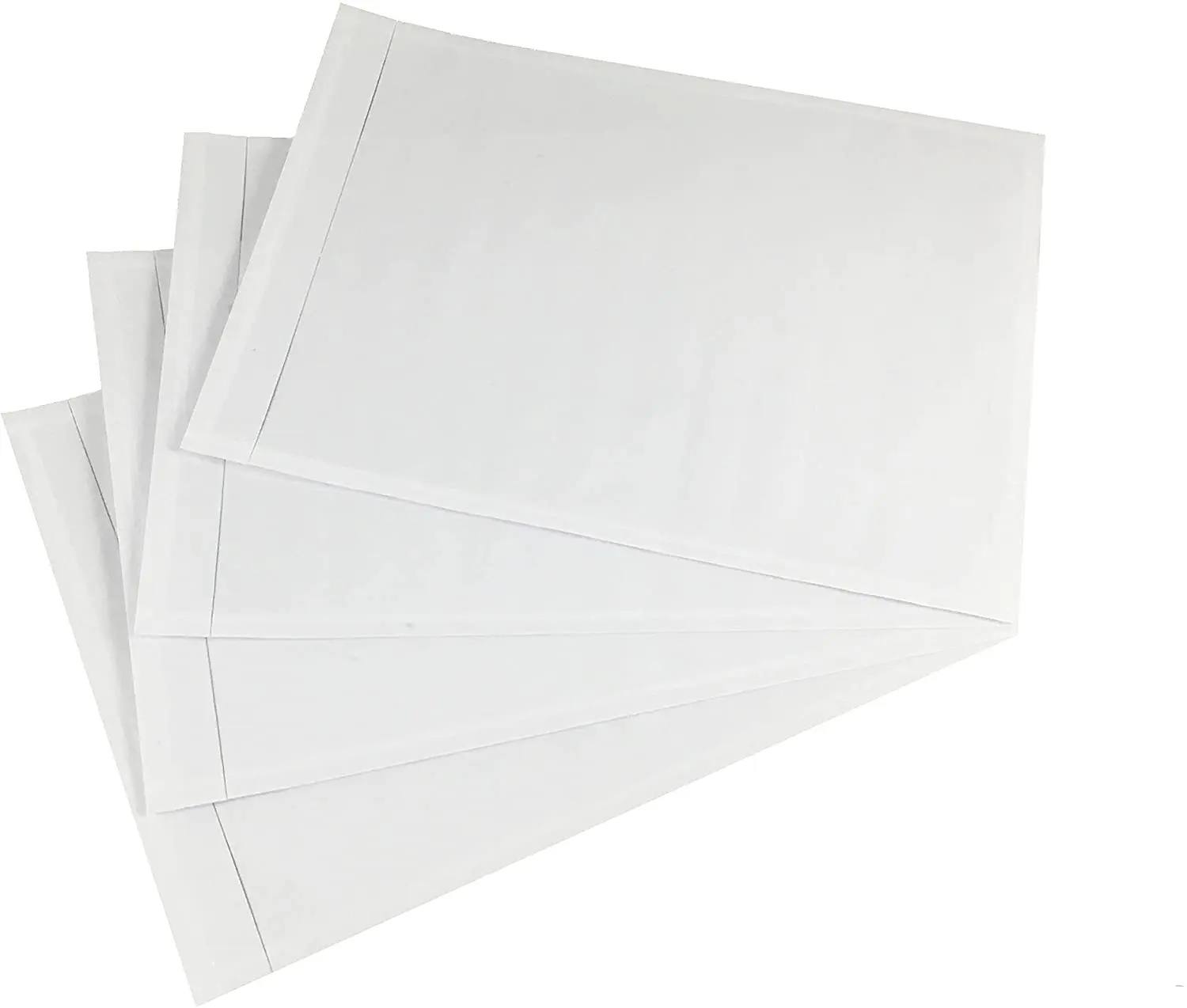 Clear Adhesive Side Loading Packing List Document Envelopes