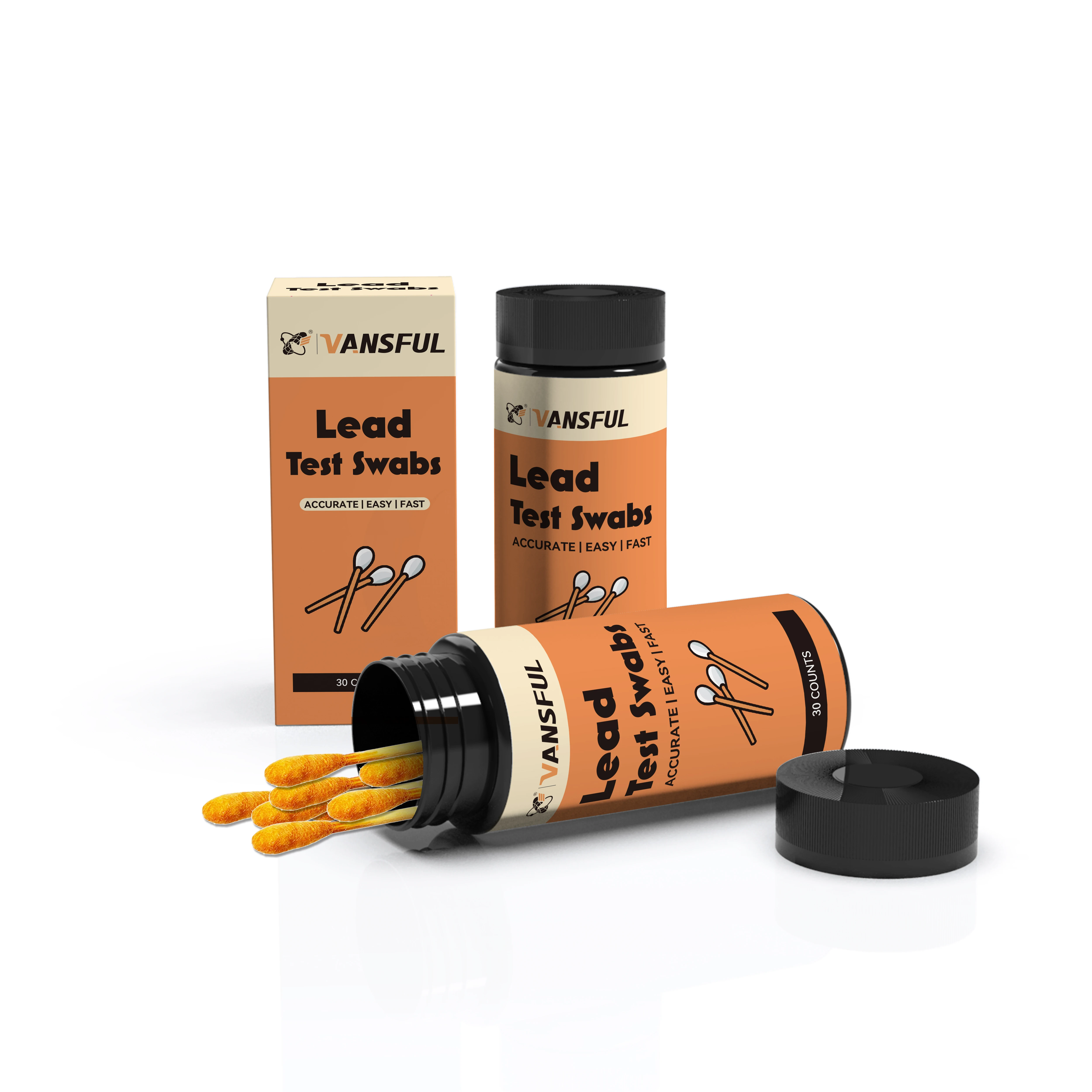 Lead Test Kit Swabs with Acvitor Rapid Test for Home Use on All Painted ...