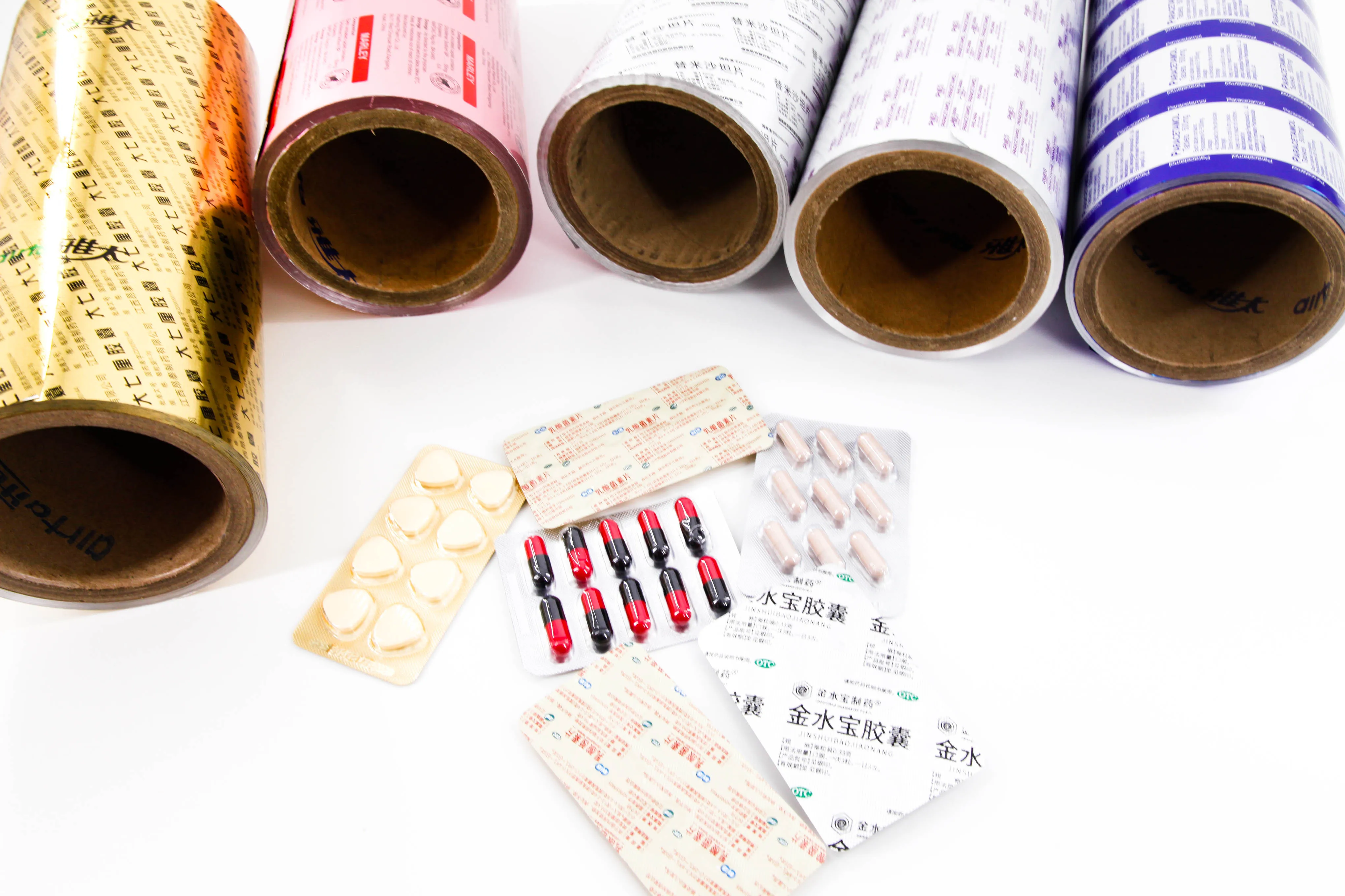 Custom Blister Packaging Medication Materials Pharmaceutical Aluminium ...