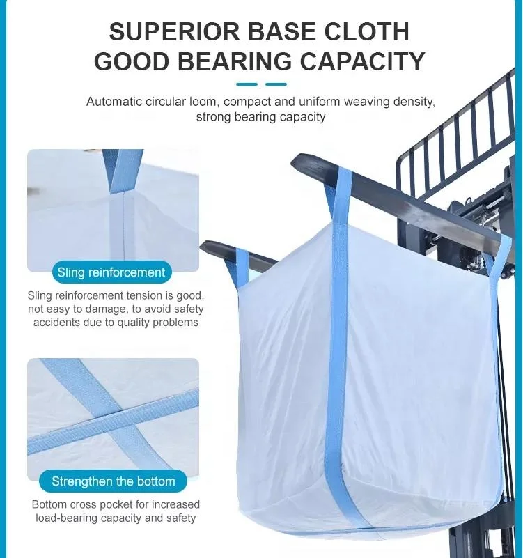 Super Big Ton Bag Bulk Skip Bag Dumpster Construction Waste Industrial ...