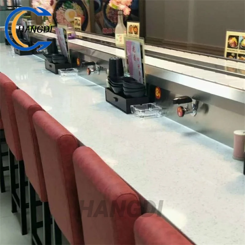 Hangdi Intelligent Stainless Steel Rotating Sushi Conveyor Belt For ...