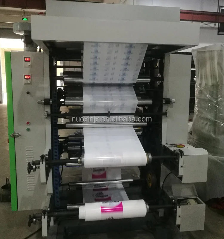 60m/min Flexographic Printers - 2 4 Color Printing Machines