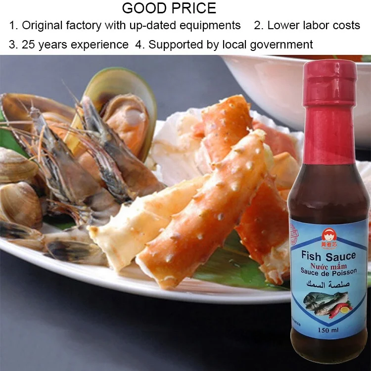 Thai Fermented Fish Sauce Natural Brewing Halal Fish Condiment Seafood ...