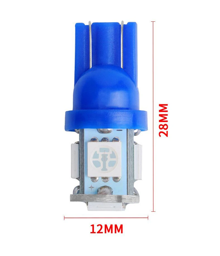 Factory Direct T10 Car Led Bulb Car Led Lamp T10 5050 For Gauge Light ...