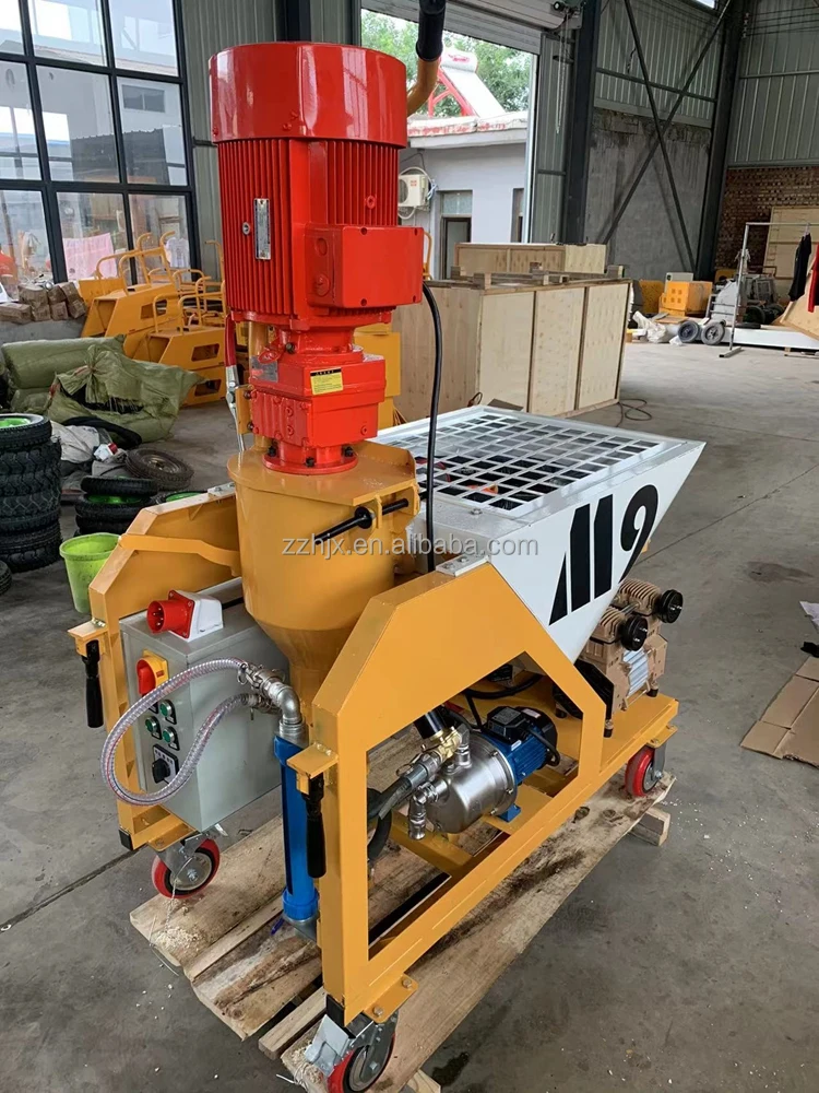 M6 M9 High Quality Plaster Sprayer, Mortar Plastering Machine ...
