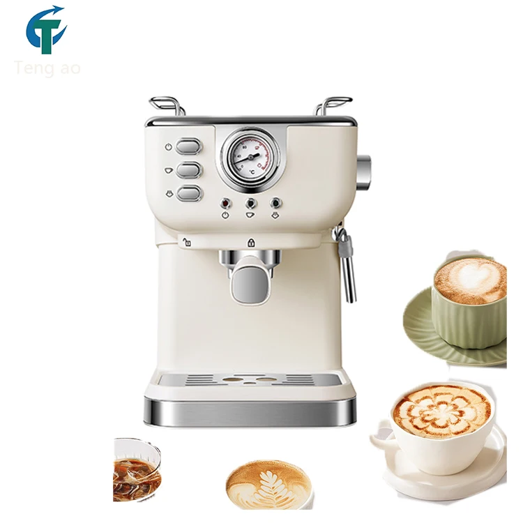 Italian Semi-automatic Coffee Machine / Home/ Office Milk Brewing ...