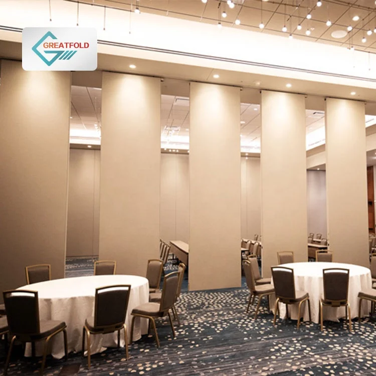 banquet acoustic restaurant Movable partition walls operable folding ...