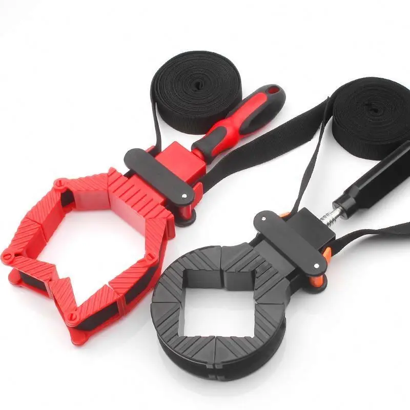 TEBAK Odd Shapes Jig Variable Angle Strap Clamp Nylon Belt Clamp with ...