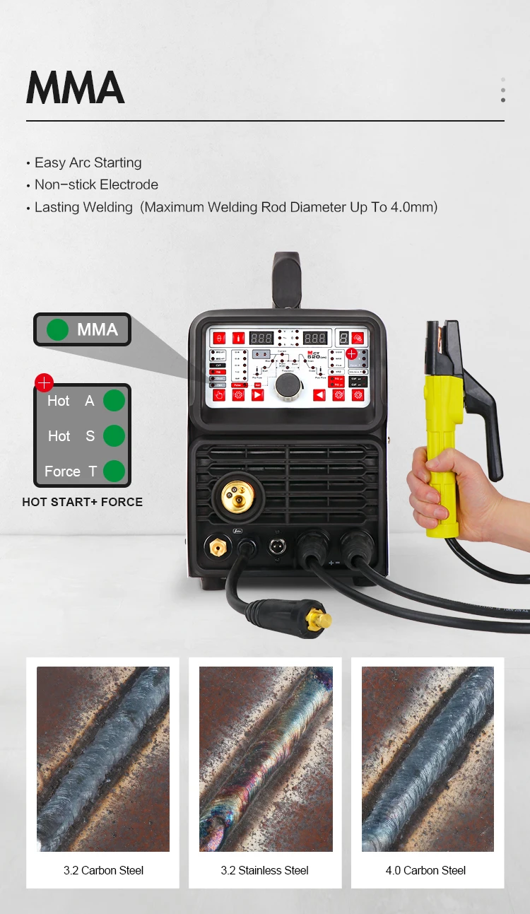 ANDELI MCT-520DPL PRO - 5 IN 1 Multifunctional Welding Machine