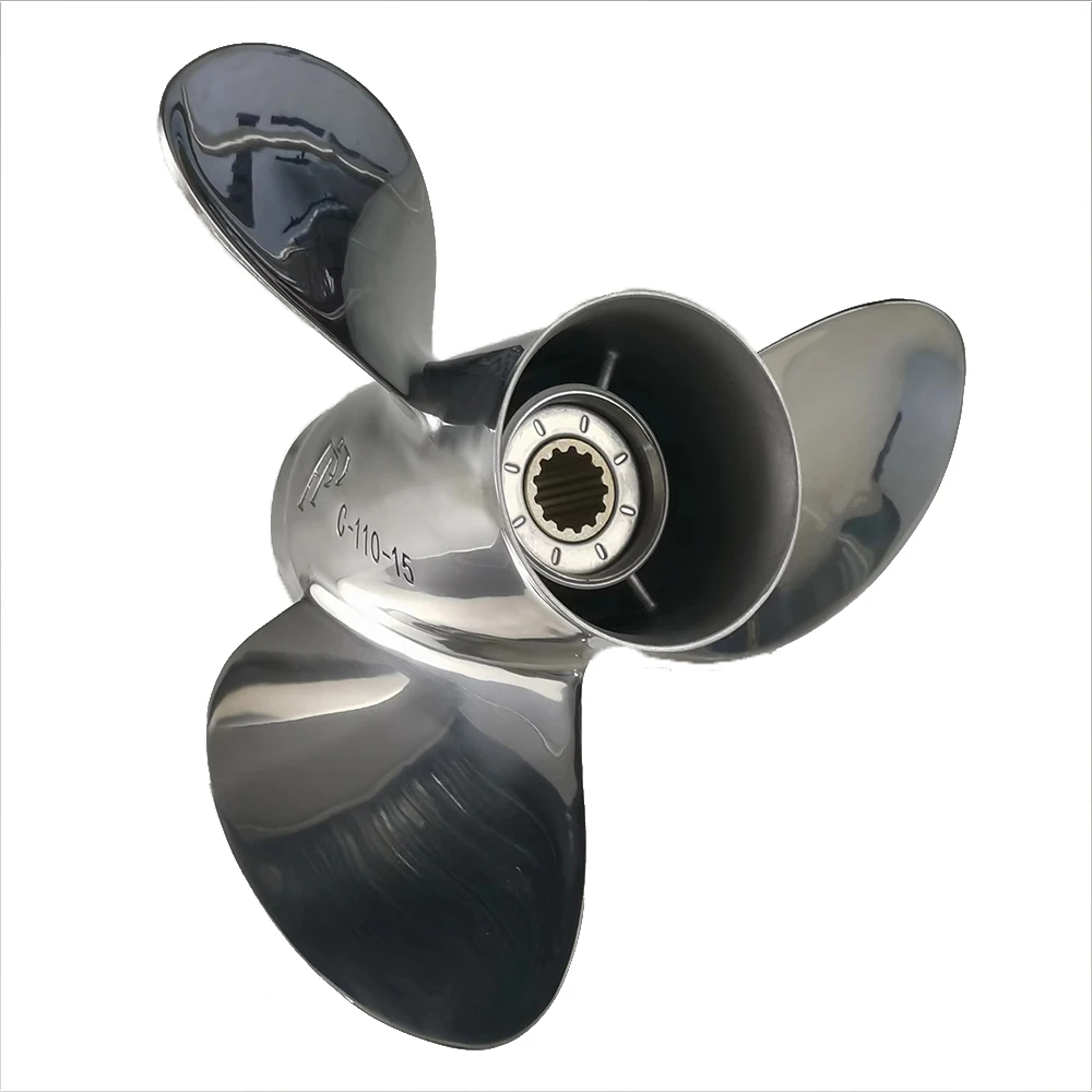 Wholesale Outboard Boat Propeller 3 Blades Diameter 10 3/8" For Engine ...