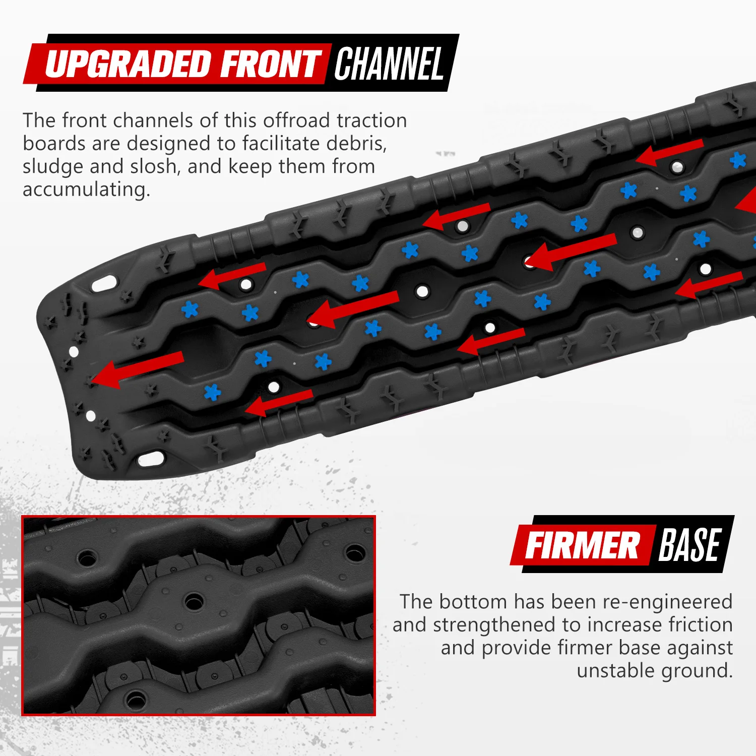 FIERYRED up to 10T Outdoor Vehicle Off-road Sand Snow Mud Traction ...