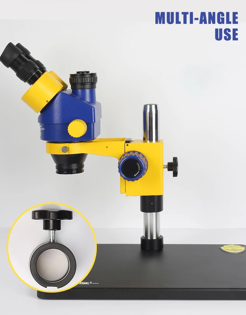 MECHANIC MC75T-B3 Triocular Stereo Microscope for PCB Maintenance