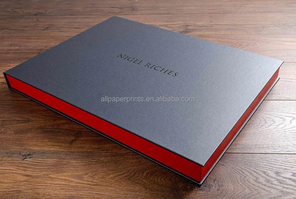 Hardcover Organizer Presentation Folder Binder Ring Binder Exposed ...