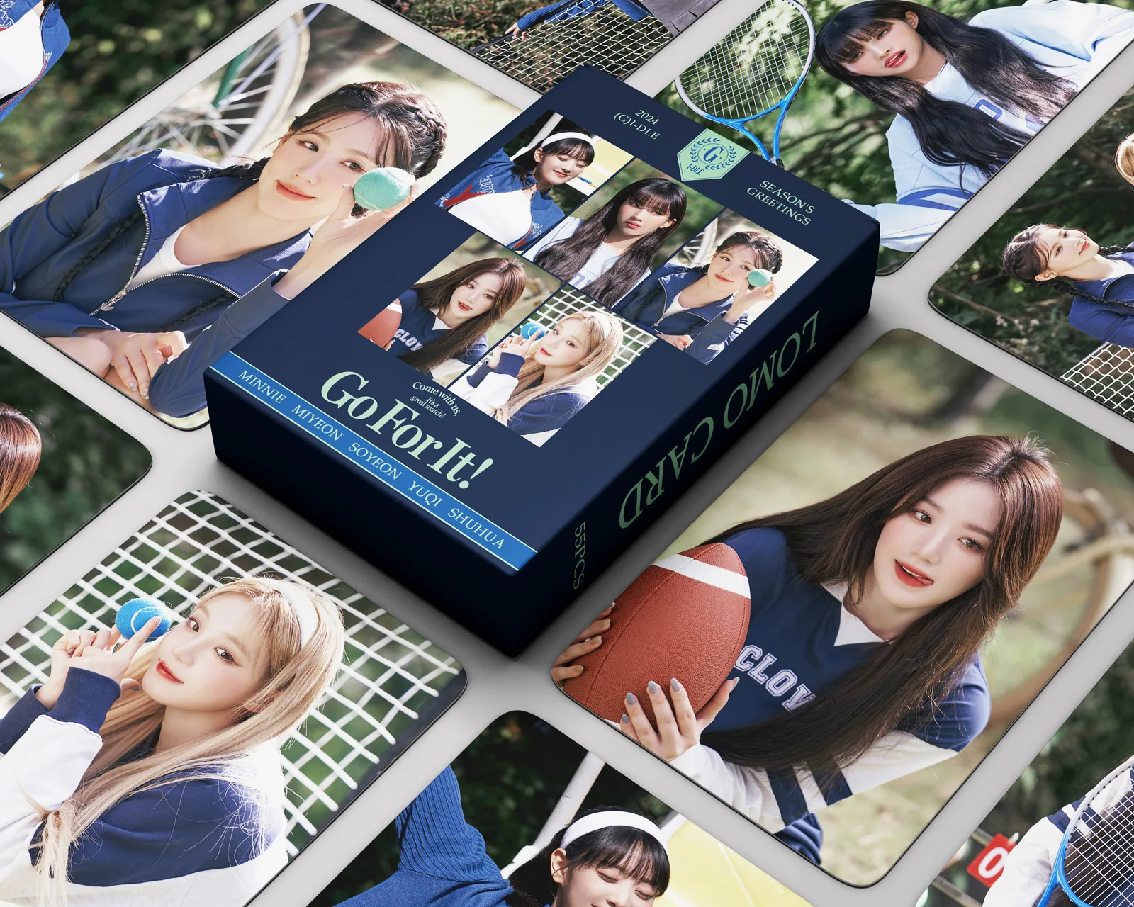 Kpop 55pcs/box Gidle 2024 Season's Greetings Photocard Lomo Card Photo Card - Buy Photocard,Lomo ...