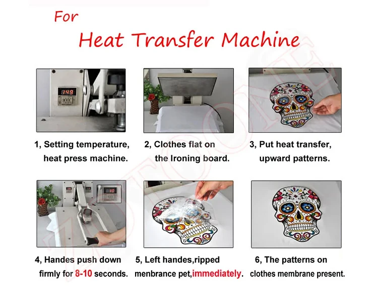Custom Heat Transfer Nurse Day Sticker Iron On High Density Heat Press ...