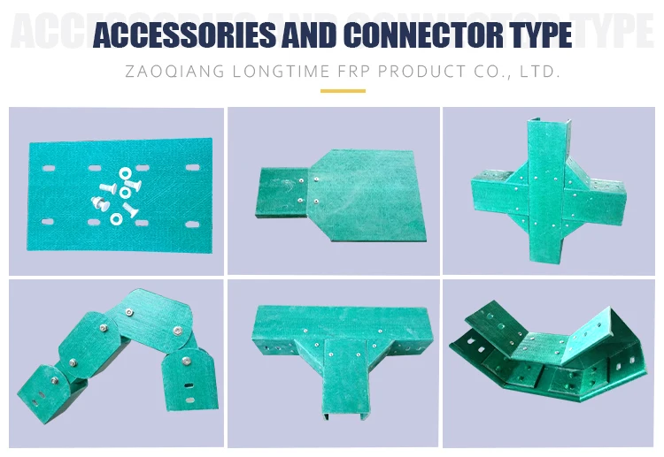 Fiberglass FRP GRP Cable Ladders Trays and Support System FRP Cable ...