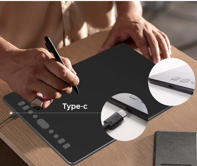 10 Inch Graphic Drawing Tablet Monitor Display With Screen Professional ...