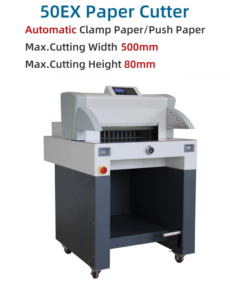 50EX A3 A4 Electric Paper Cutter Machine 500mm Automatic Paper ...