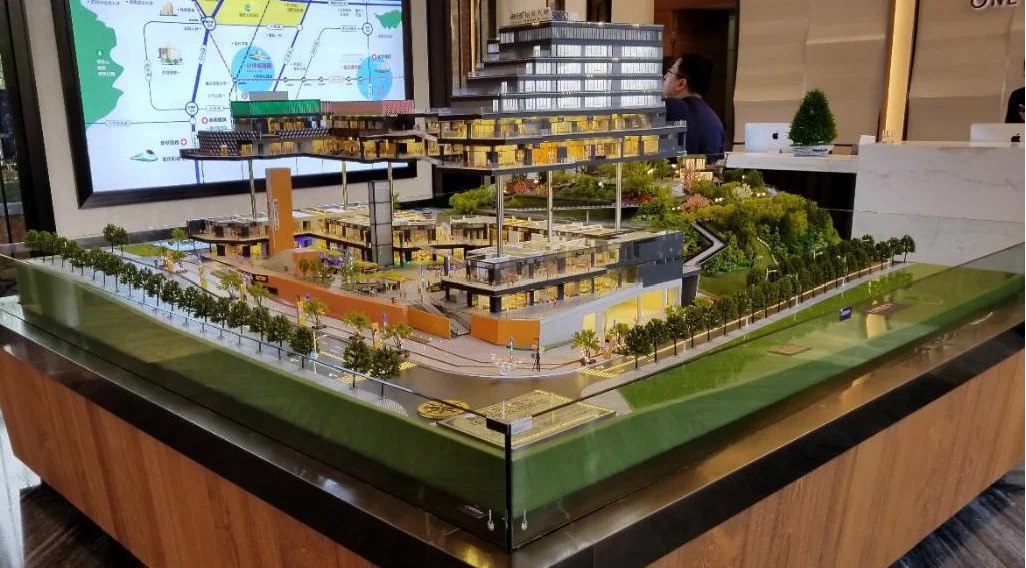 Professional Architectural Scale Building Model Custom Scale Led ...