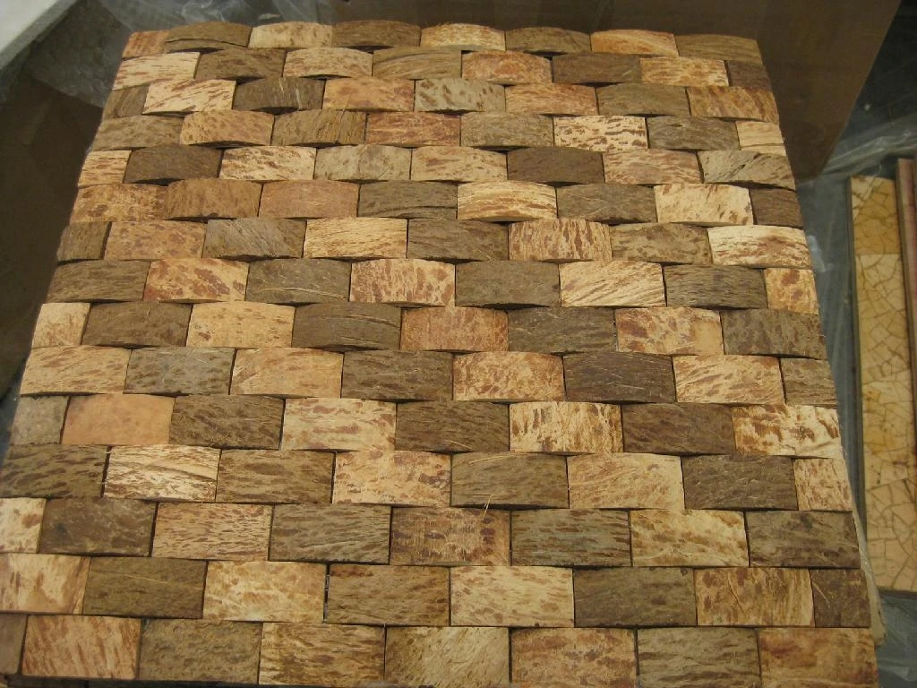Decorative Panel Board Coconut Shell Wall Panel/ Instant Mosaic ...