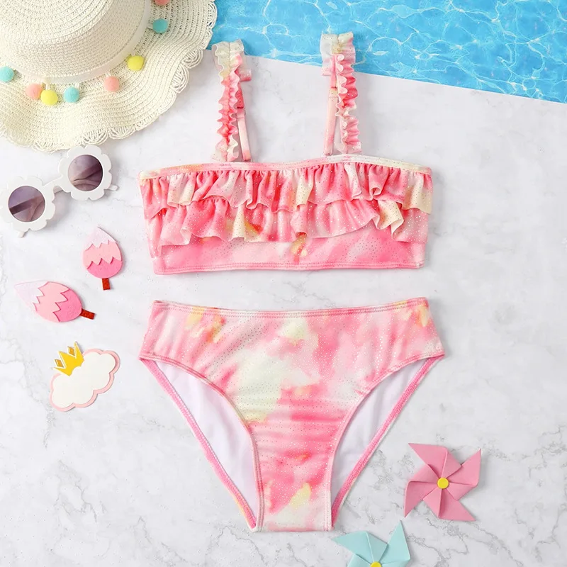 Girls Swimwear - Sustainable, Quick Dry Kids Bikini Set