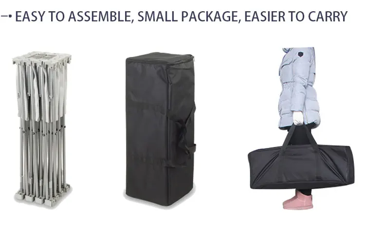 Modular Aluminum Mesh Collapsible Exhibition Stand Trade Show Display ...