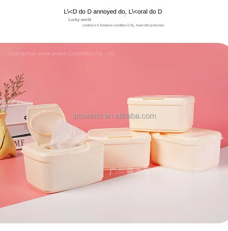 Baby Wipes Box Paper Extraction Makeup Remover Wipe Soft Face Cotton ...