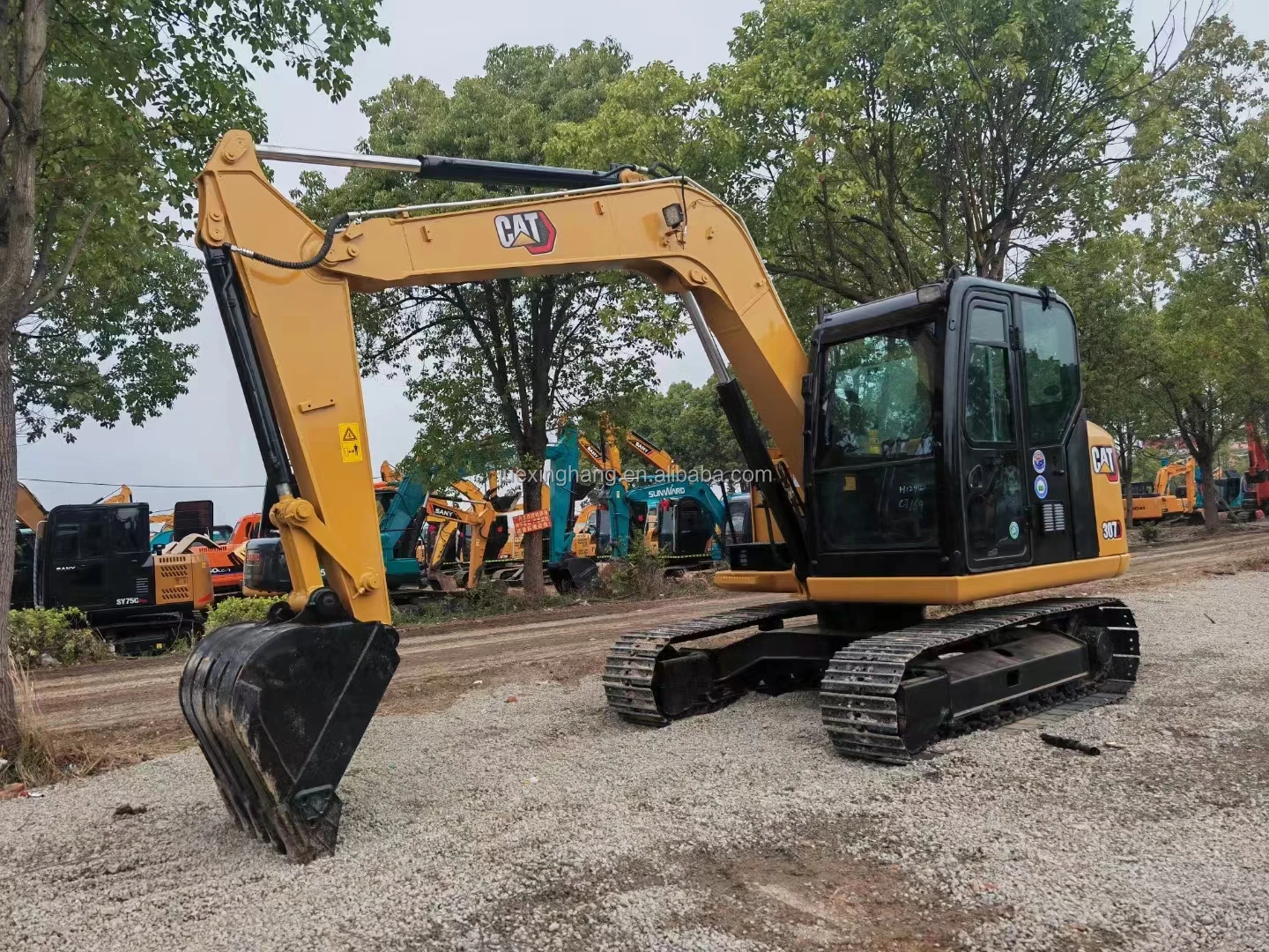 Original Used Cat 307 Excavator With Low Fuel Consumption Good ...
