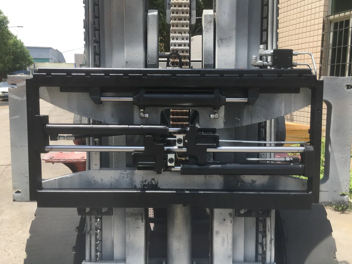 For Different Pallet Sizes Adjust Fork Width Fork Positioner Side ...