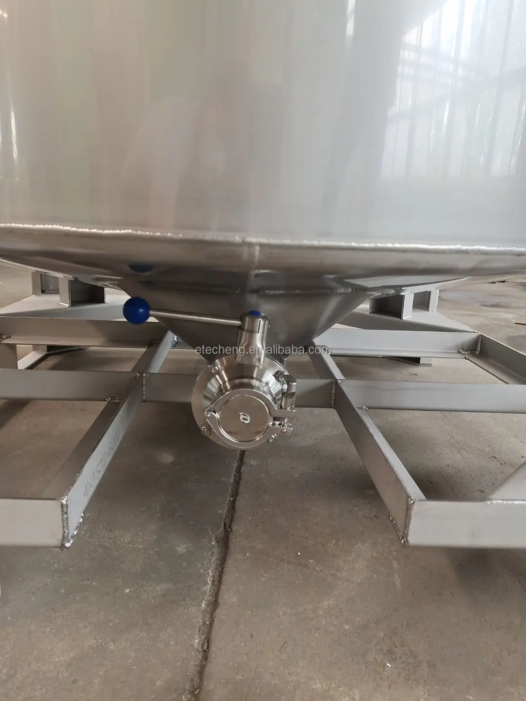 Round Stainless tank Ibc tank Liquid Tote tank in Sale| Alibaba.com