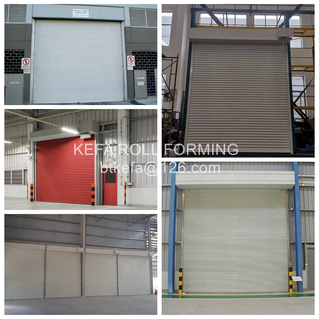 Fully Automatic Steel Garage Rolling Shutter Machine Roller Shutter Door Machine Shutter Door ...