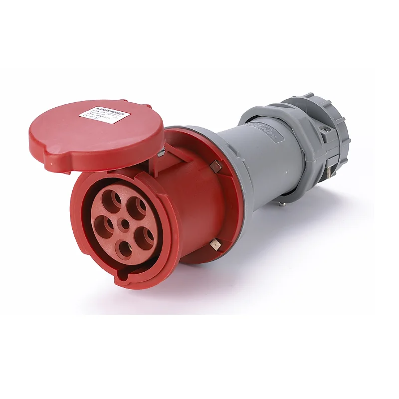 16A 32A 63A Industrial plug and socket Three phase mobile socket 3P 4P ...