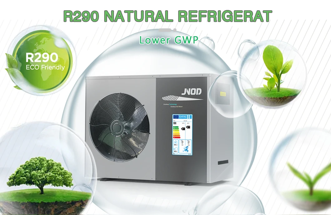 Germany Poland Belgium 10kw 12kw 15kw 22kw Heat Pump R290 WIFI Control ...