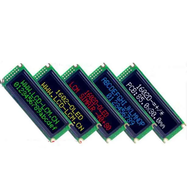 16x2 Oled Display 16x2 Character Oled Display Module With Spi 6800 8080 ...