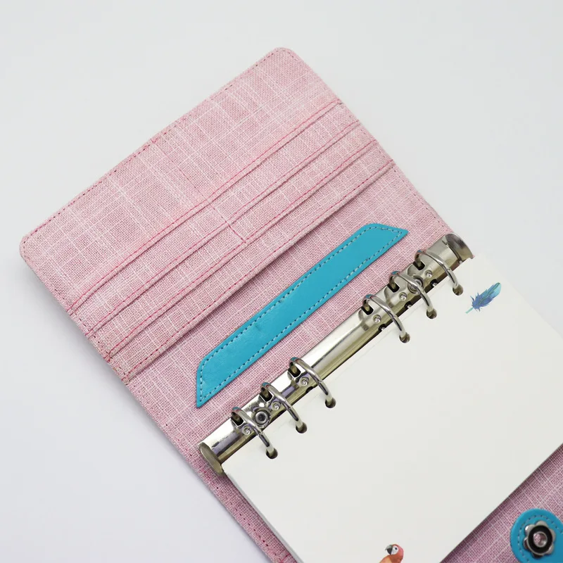 Chinese Style Pink Notebook Cover Embroidery Notebook Processing ...