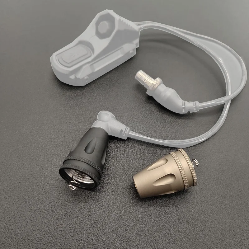 Tactical Switch Tail Cap Weapon Light DC Plug Adapter Fit M300 M600 V2 ...