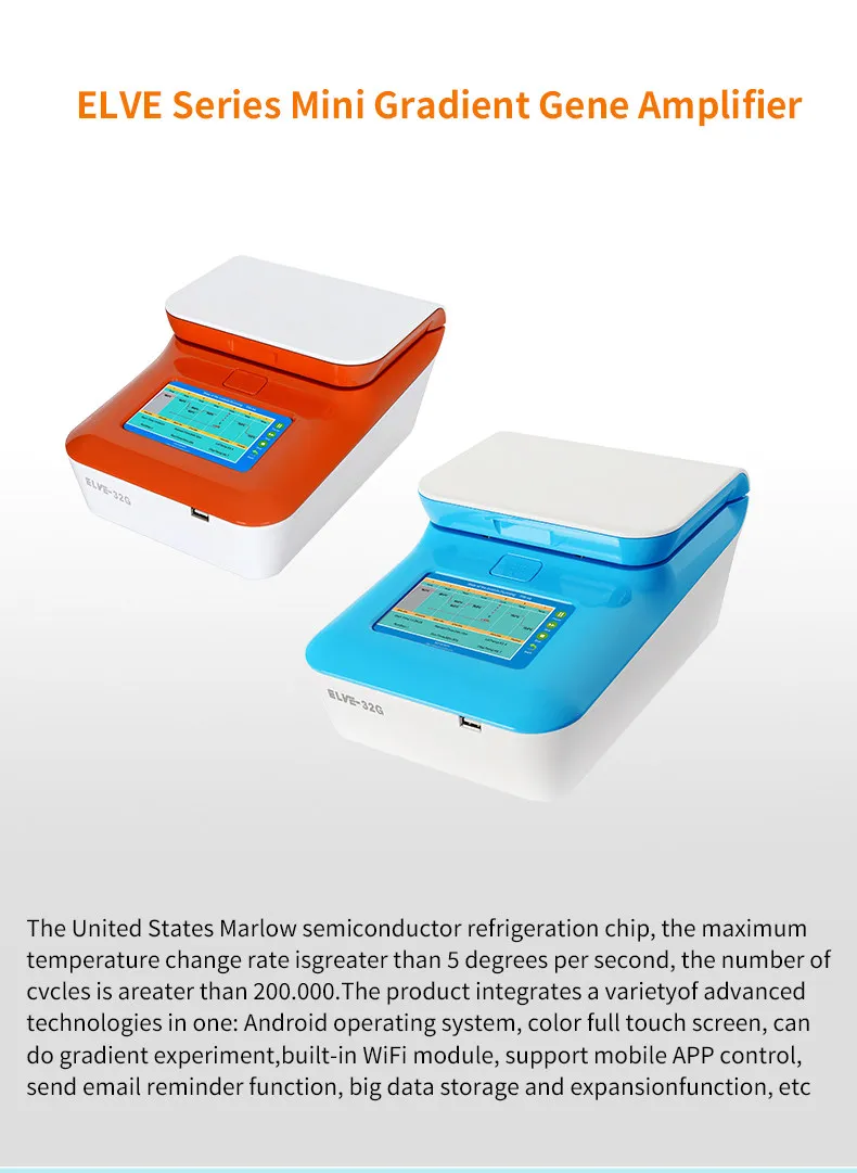 西曲精灵系列elve-16 Pcr实时时间测试机迷你梯度基因放大器 - Buy 聚合酶链反应 (pcr),Real一time Pcr机,微型聚合酶链反应 (pcr) Product on ...