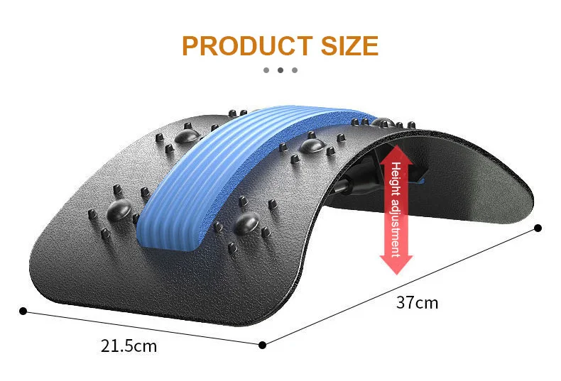 Lumbar Pain Relief Device With Rotating Adjustment & Magnetic Therapy ...