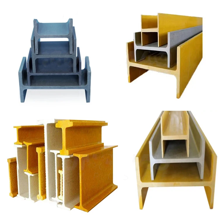 Pultruded Structural Grp Fiberglass Frp I Beam - Buy Fiberglass Support ...