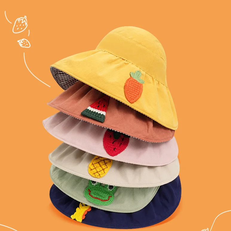 New Children's Hat Kindergarten Primary School Student Yellow Hat ...