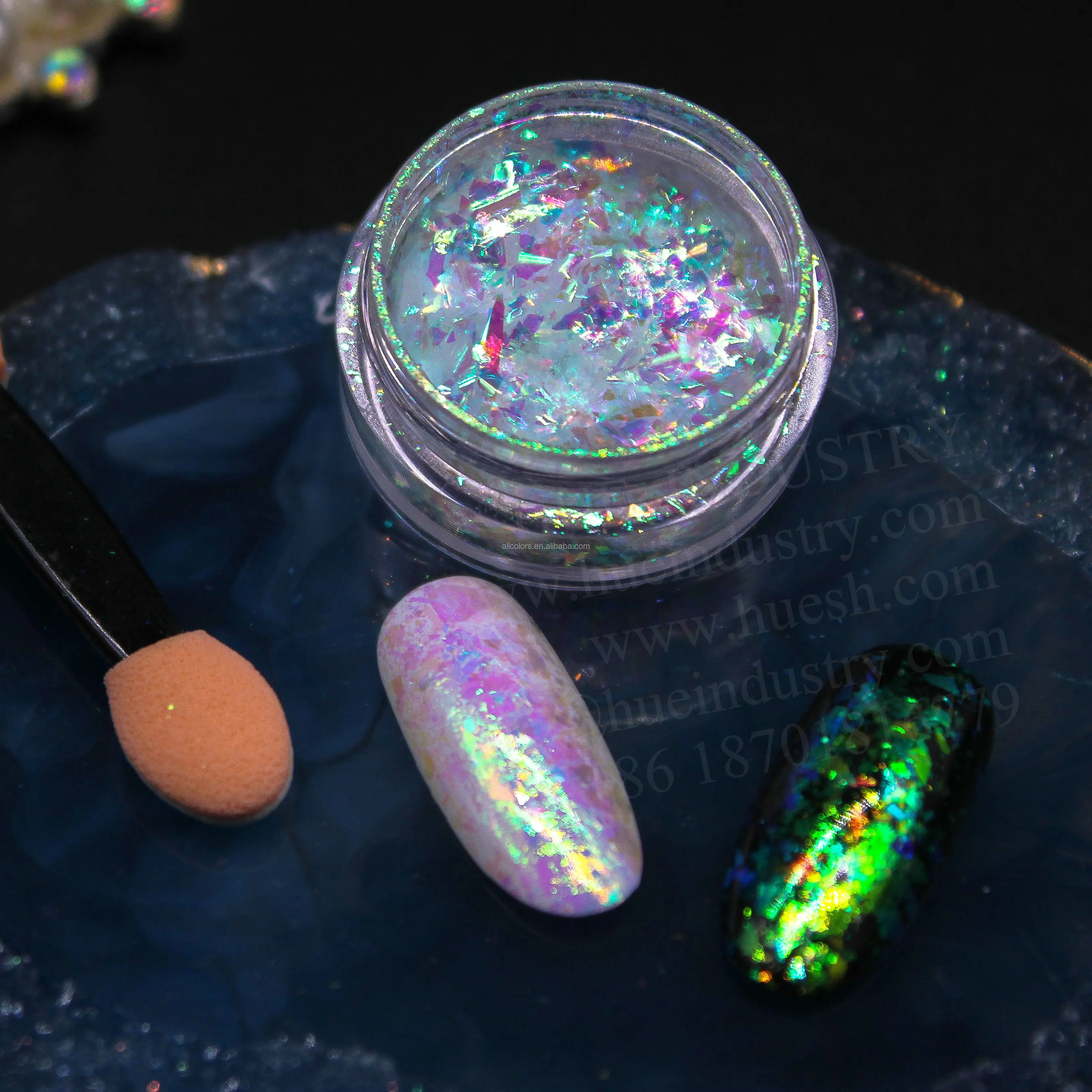 Color Changing Chameleon Flakes Chromaflair Flakes Color Chips Optical ...